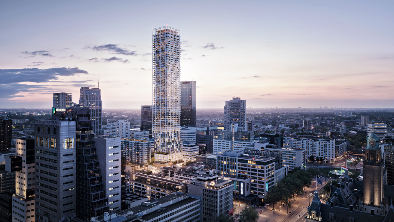 A multifunctional tower in Rotterdam | #RotterdamCentrum