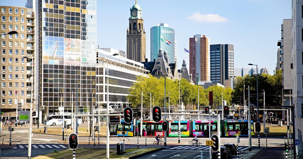 Roparun finish op de Coolsingel in Rotterdam | #RotterdamCentrum