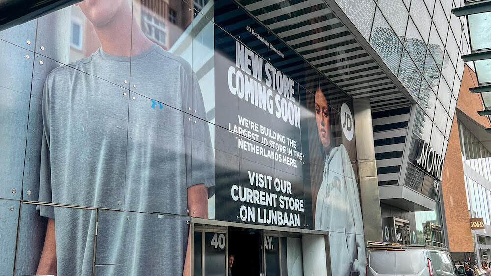 Largest JD Sports store opens in Rotterdam | #RotterdamCentrum